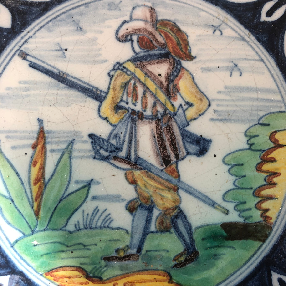 20th century soldier tile – leonpaulantiques